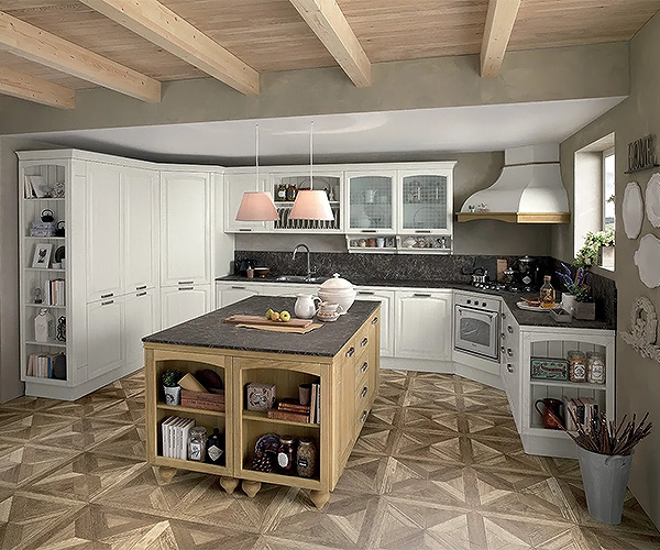 Комбинация Mida 03 - Colombini, Италия. Италианска модулна кухня в ...